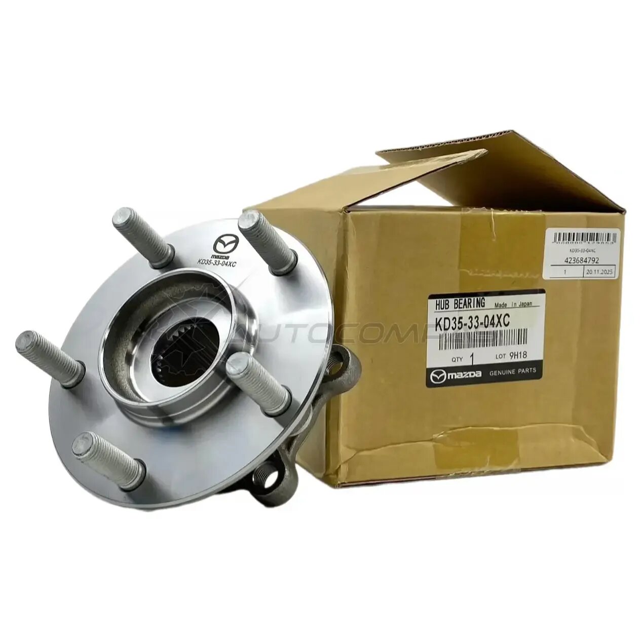 Ступица с подшипником в сборе передняя Mazda 3 BM 6 GJ CX 5 CX 9 KD353304XE 9V9Y IU 1422971988