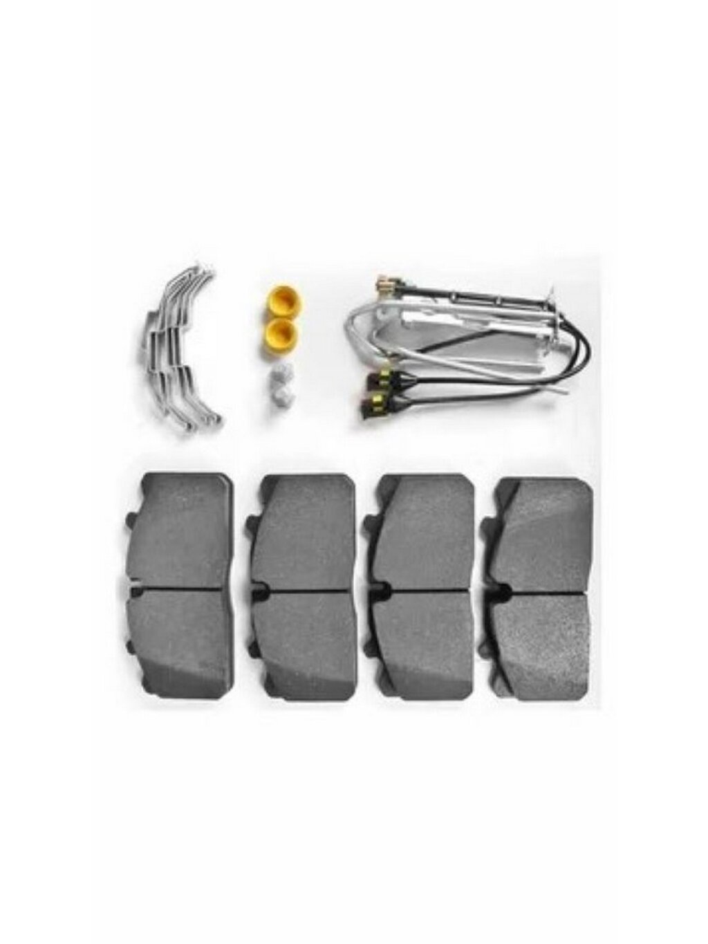 Колодки тормозные дисковые передние/задние для а/м ГАЗон NEXT Allied Nippon с установочным комплекто