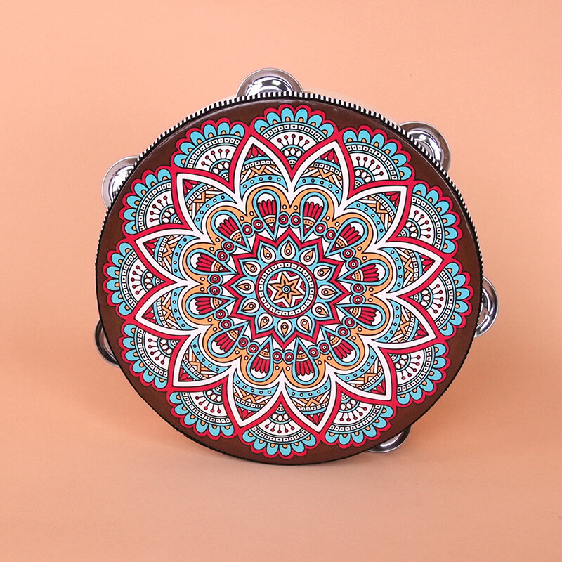 Тамбурин для танцевального выступления в Дуньхуане, реквизит для оценки, инструмент для сценических выступлений для взрослых, ручной тамбурин, реквизит для ханфу