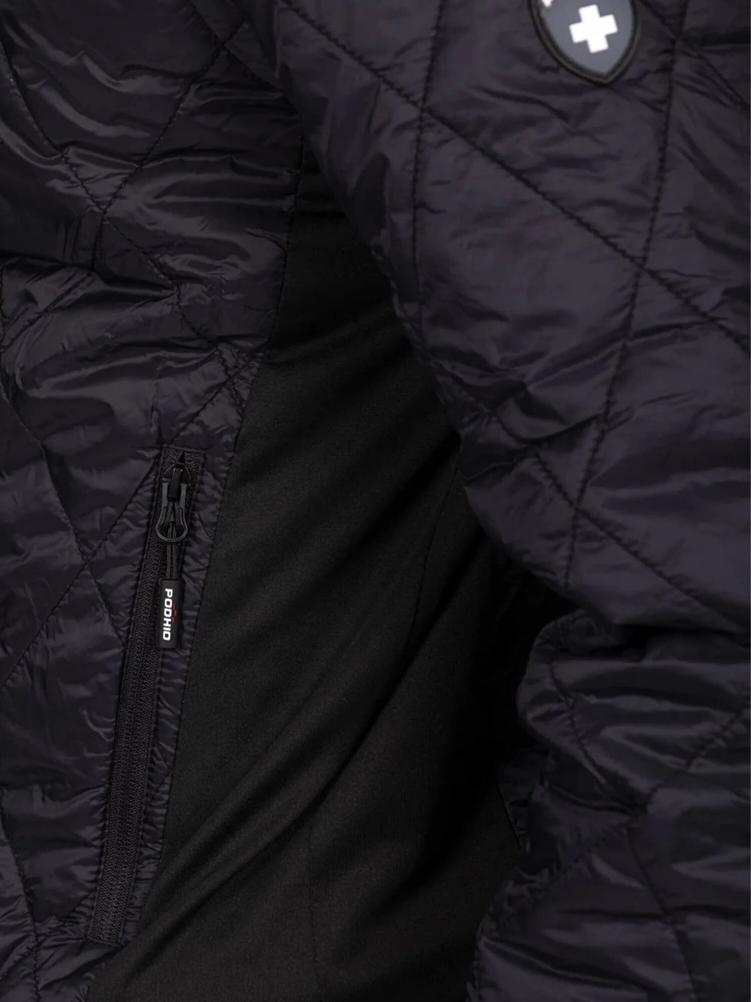 Куртка PODHIO Quilted jacket, размер XL, black/black — фото 1