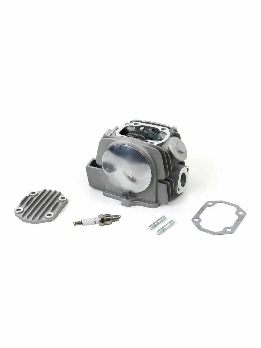 Головка цилиндра 1P52FMI 52,4мм 125см3 Alpha, Delta, Zodiak, OB-70 с декомпрессором серебристая