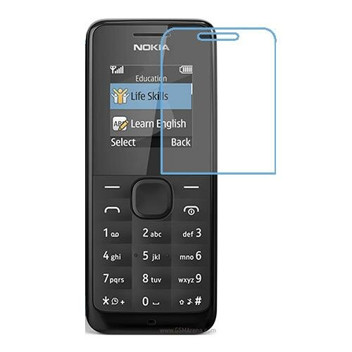 Скрин Мобайл защитный экран для Nokia 105 из нано стекло 9H