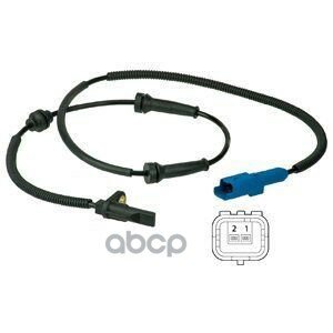 Датчик ABS CITROEN C3, C3 Aircross, C3 Origin, C3 Picasso, C4 Cactus, C-Elysee, DS3, DS DS3, 2008,207,207 шт. Delphi арт. SS20390