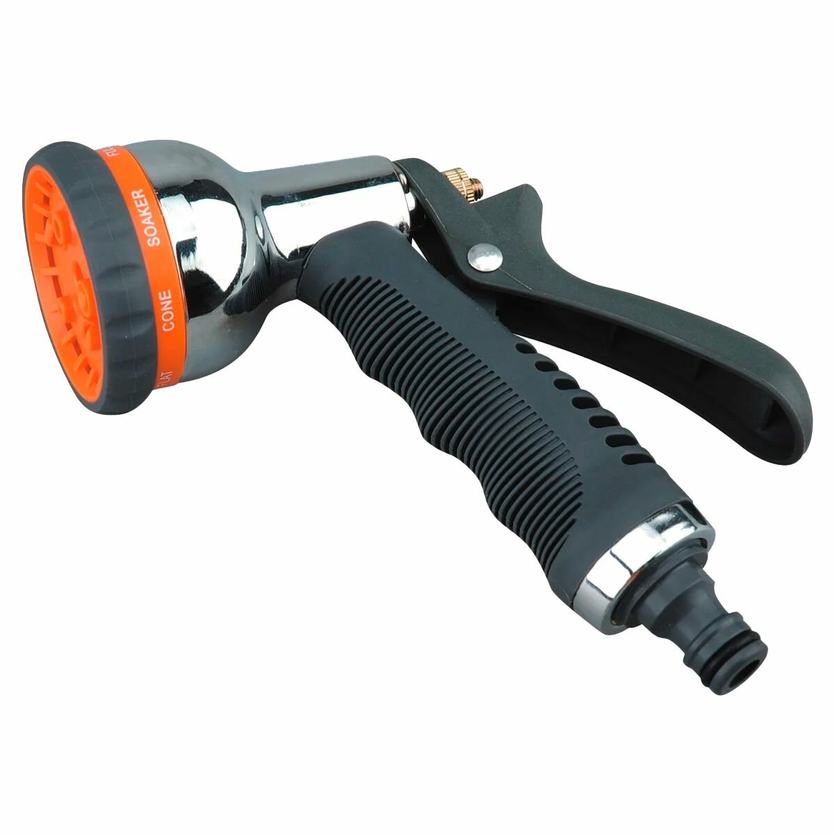 Пистолет-разбрызгиватель металлический Belamos 8 режимов (мягкая ручка) 7204D