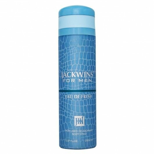 Дезодорант Jackwins Eau de Fresh, 200ml — фото 1