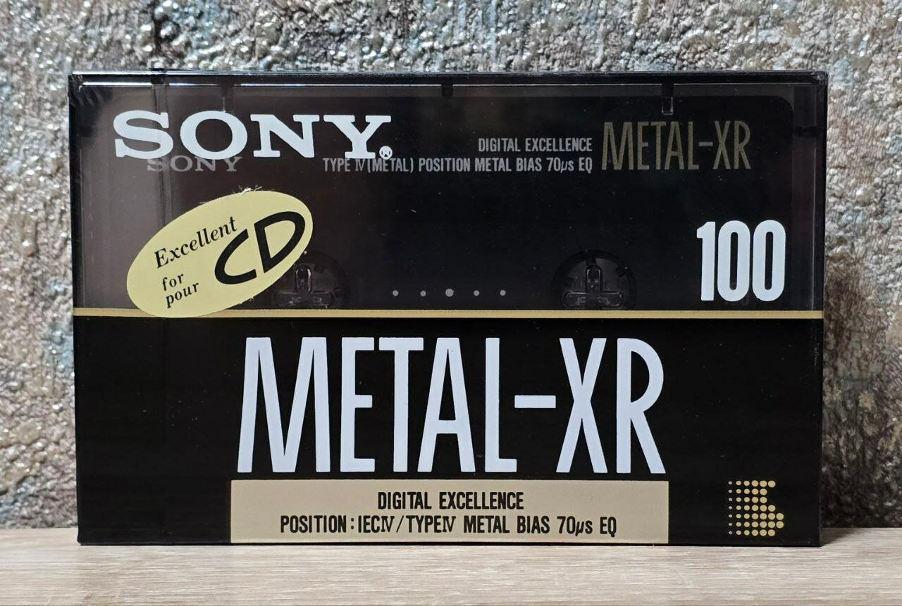 Аудиокассета SONY Metall XR100