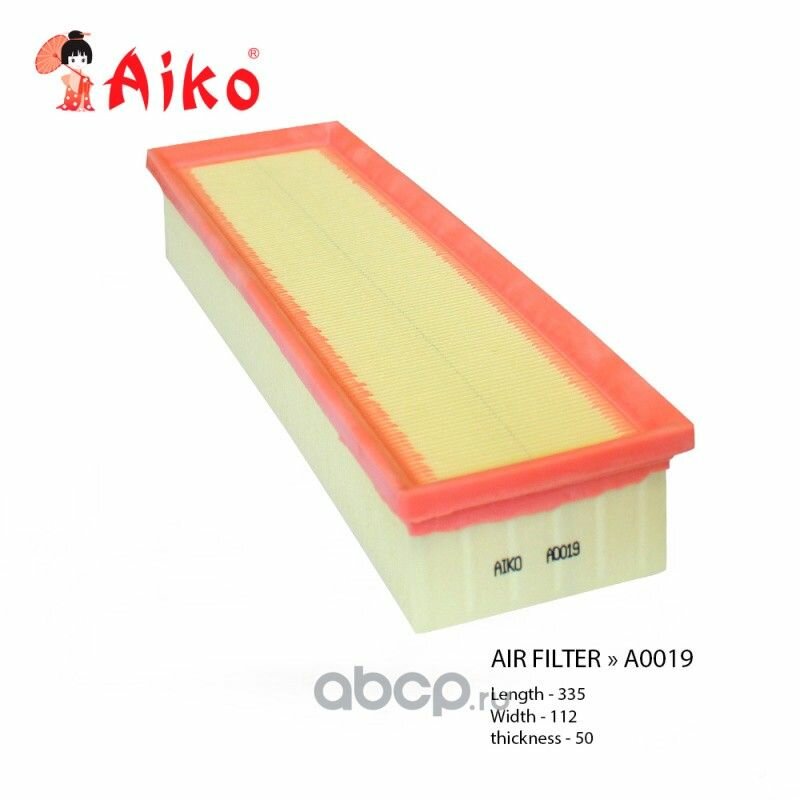 Aiko, Фильтр воздушный CITROEN Berlingo (1997-2007) (1444CZ)