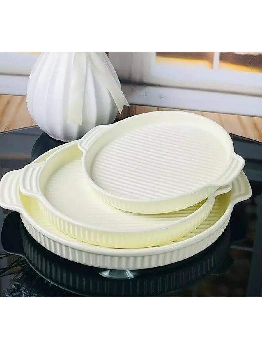 Форма для запекания Lenardi, фарфор, 21,5x21,5 см