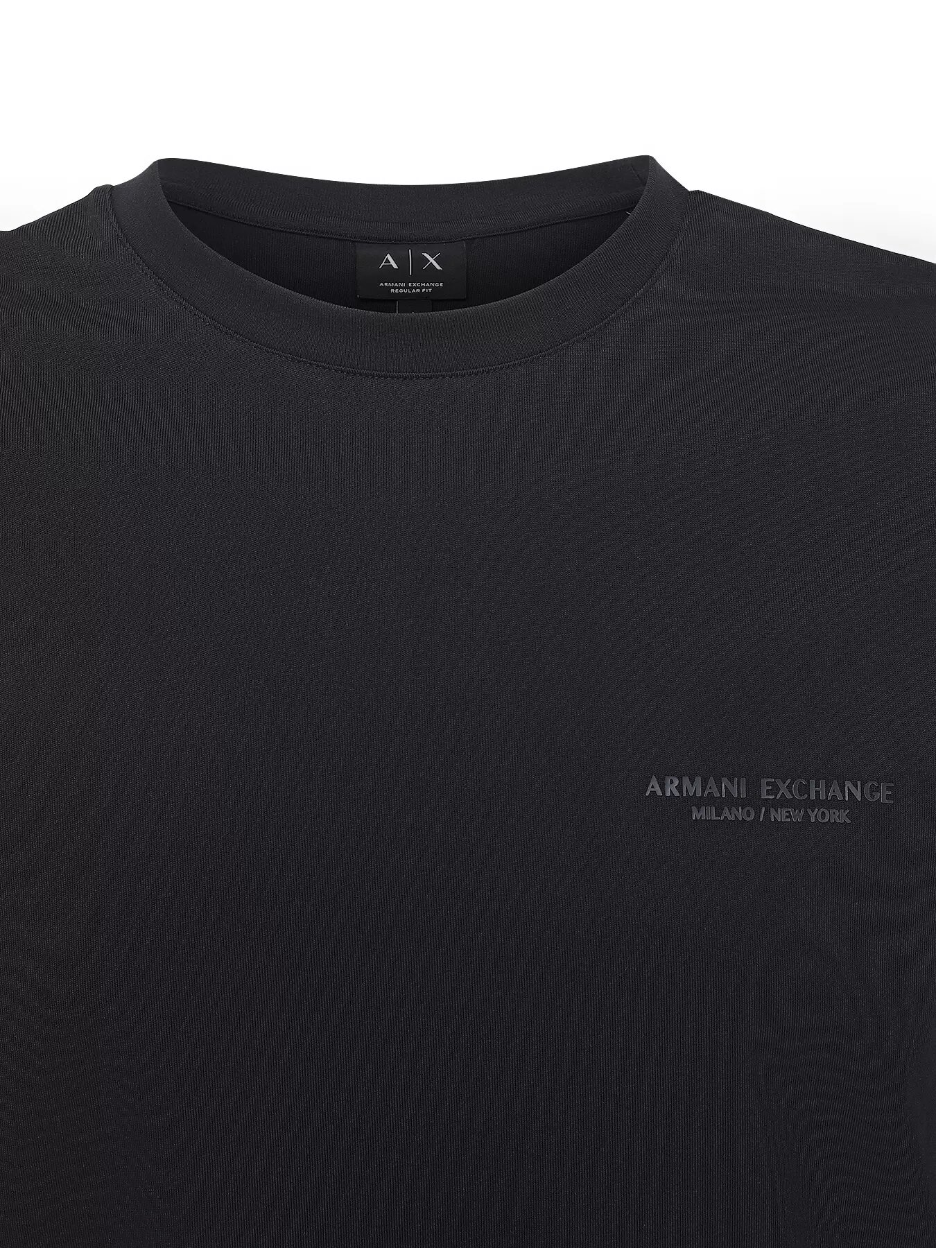 Футболка Armani Exchange, размер XXL, темно-синий — фото 1