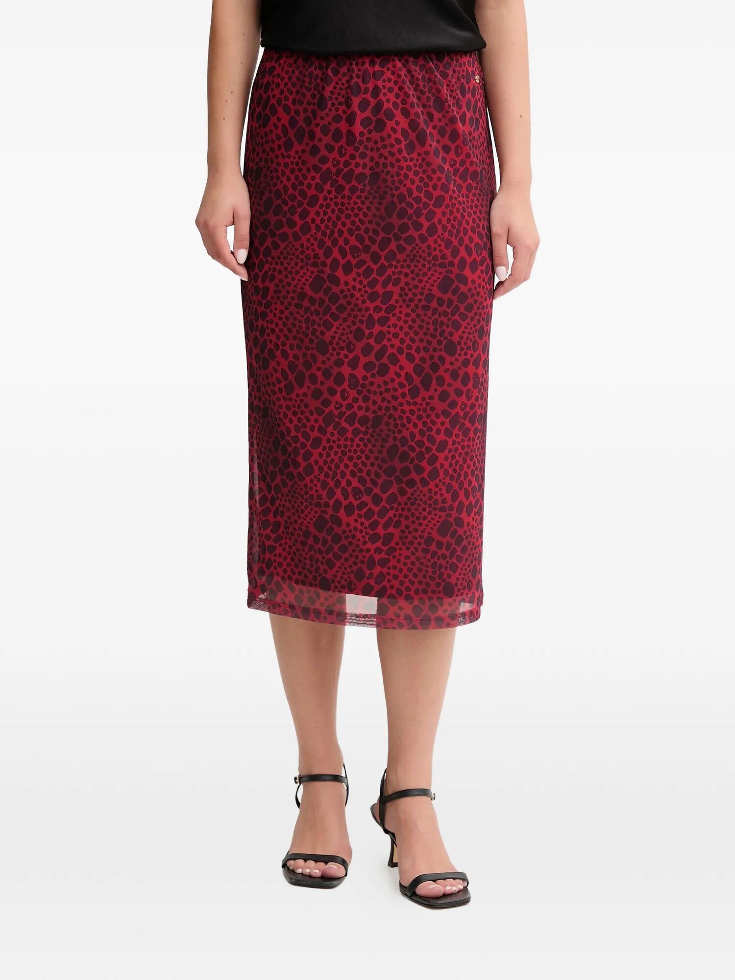 Юбка Patterned midi skirt