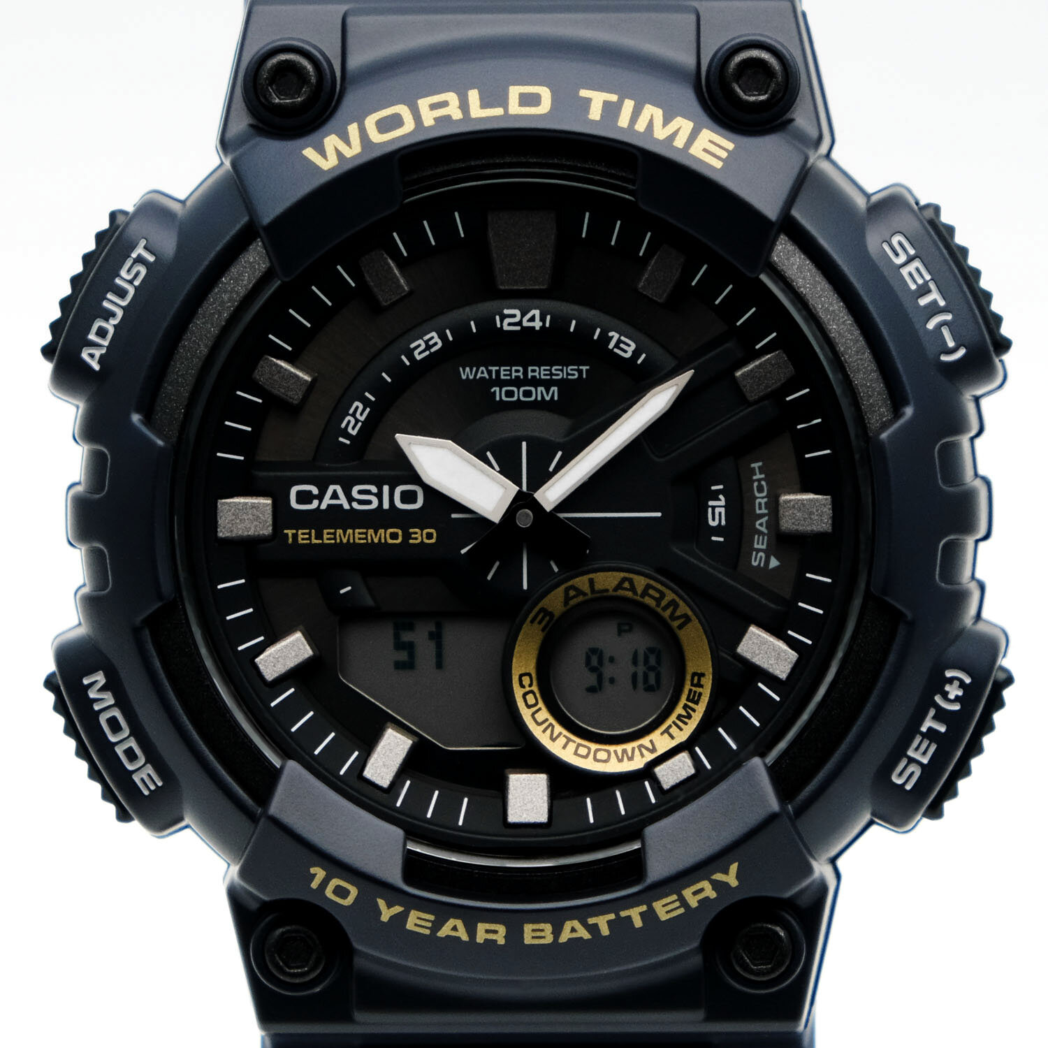 Наручные часы CASIO, черный — фото 1