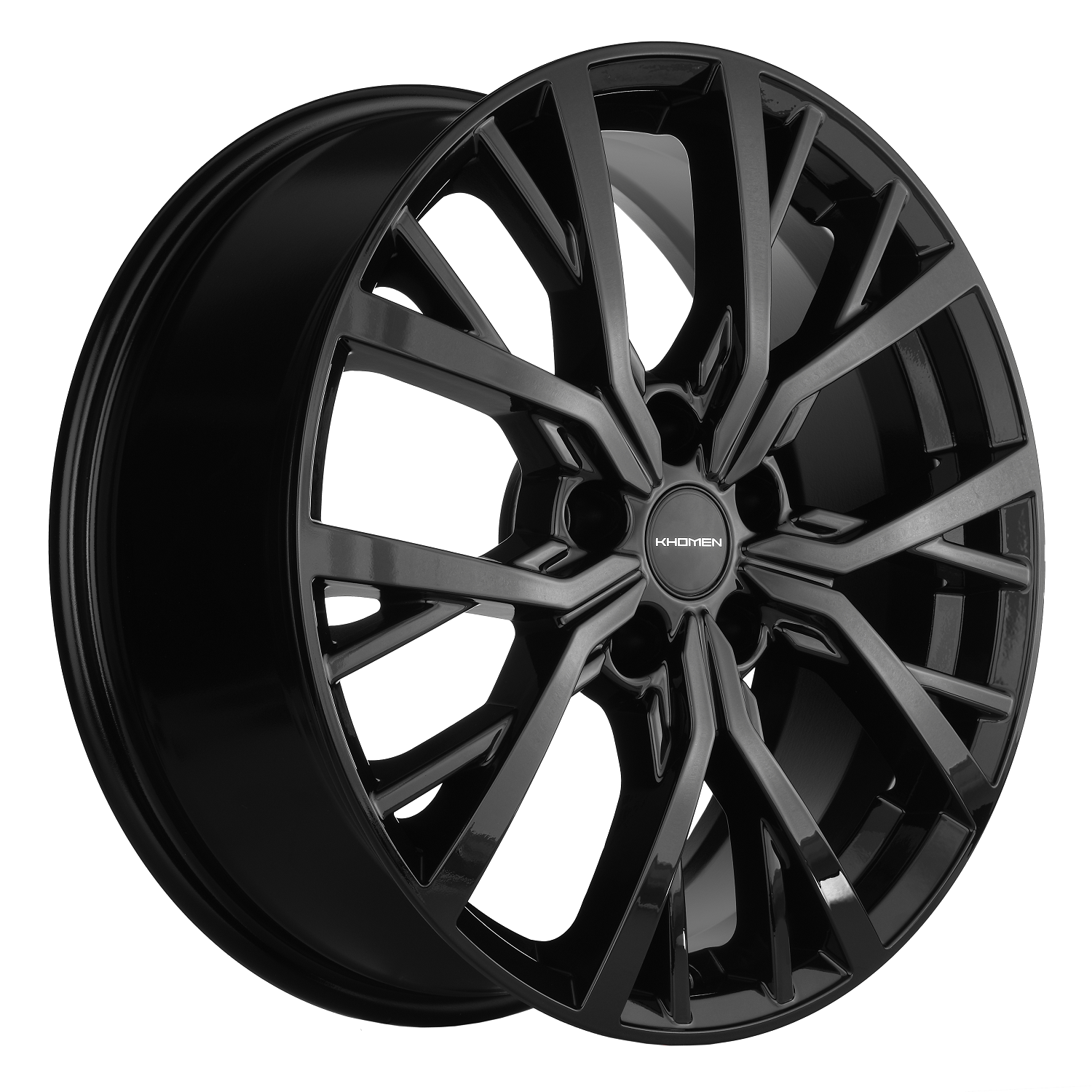 Диски автомобильные Khomen Wheels 1806 Chery Tiggo 4/Chery Tiggo 7 Pro 7x18 5x108 ET35 60,1 Black