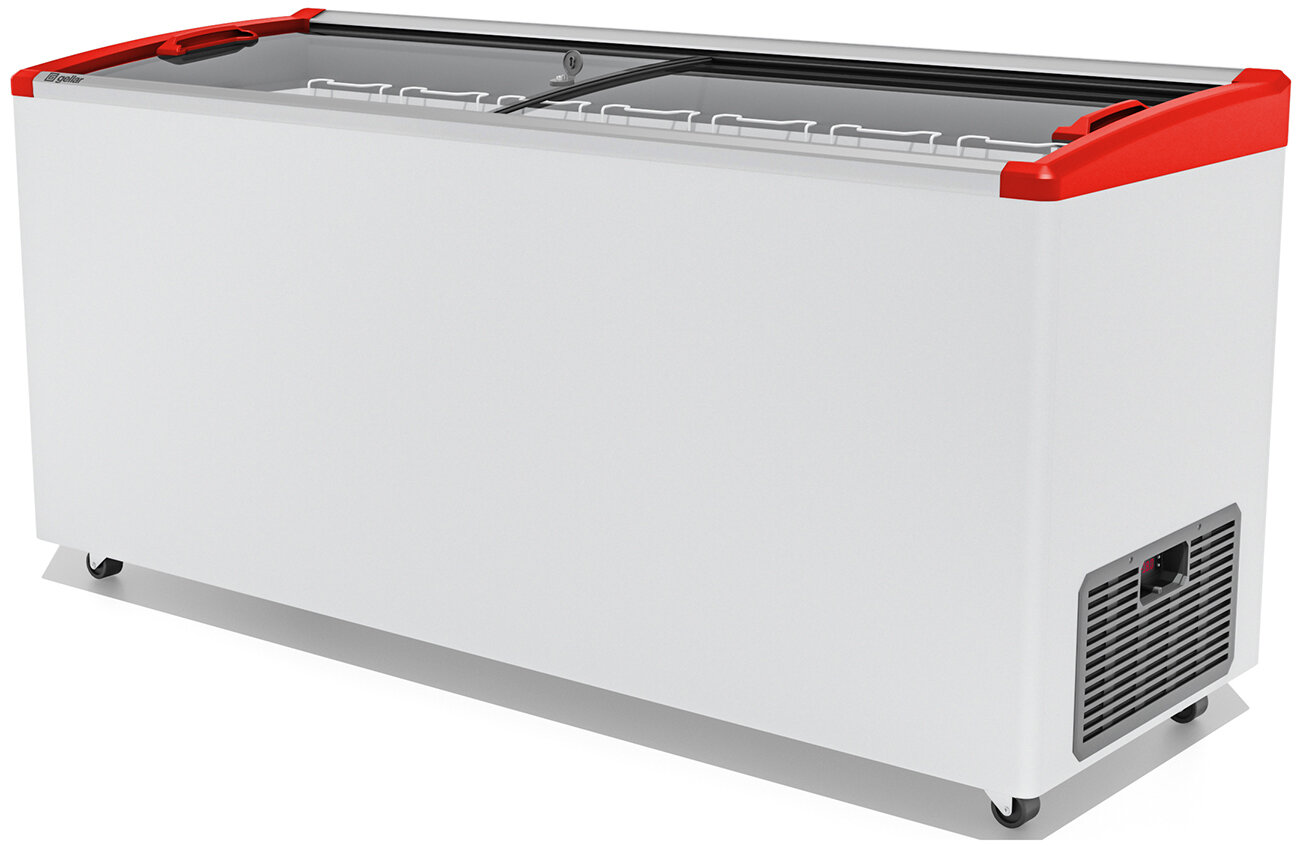 Морозильный ларь Gellar FG 600 E A 520 л, белый