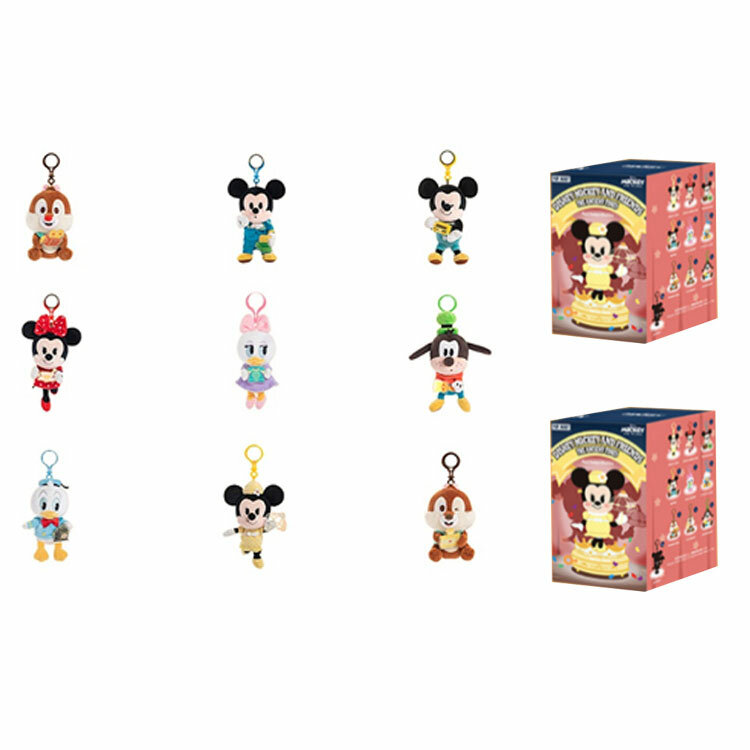 Конструктор унисекс POP MART Vintage Era Mickey Mouse Disney, 2 шт.