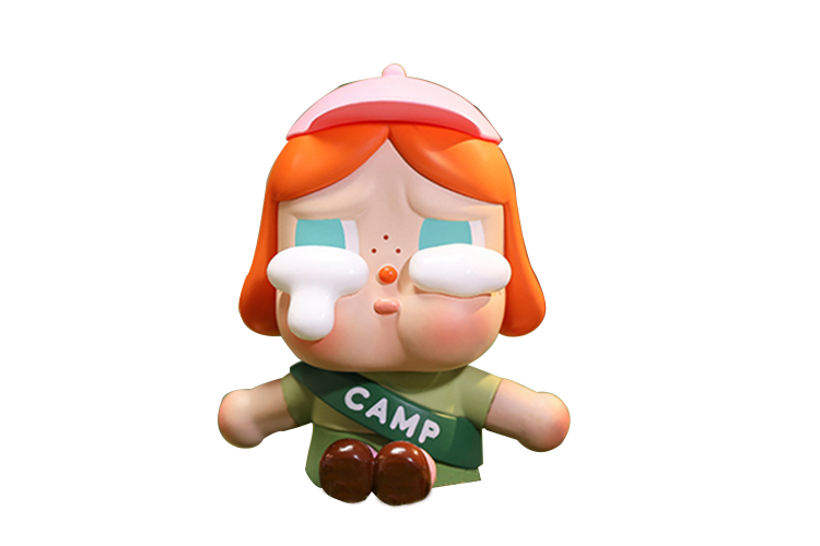 Куклы унисекс POP MART CRYBABY Jungle Adventure, Confirmed-Girl Scout (Open)