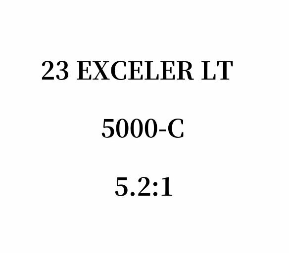 Daiwa Exceler Lt безынерционная катушка для спиннинга 5000-C