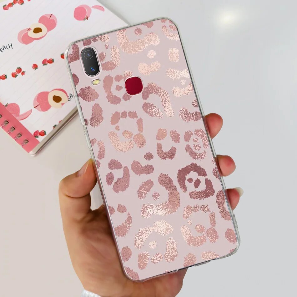 Модный Элегантный мягкий силиконовый чехол из ТПУ для телефона Vivo Y11 чехол Vivo Y12i для Vivo 1906 1906_20 VivoY11 2019
