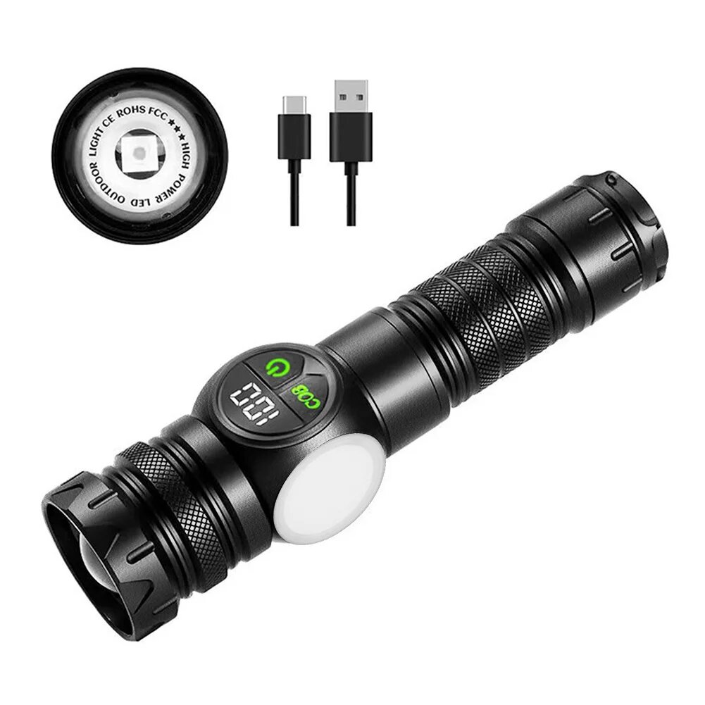 Shunmaii 20W LED+COB Фонарик