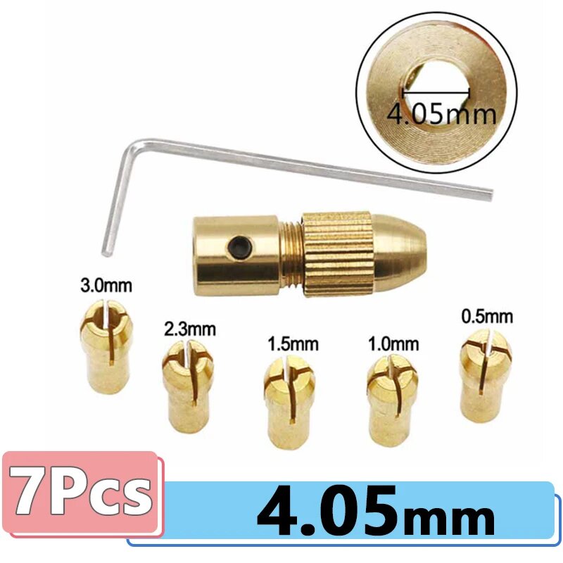 Латунные цанги Dremel 2/2.35/3.17/4.05/5.05 мм 4.05mm-1Set