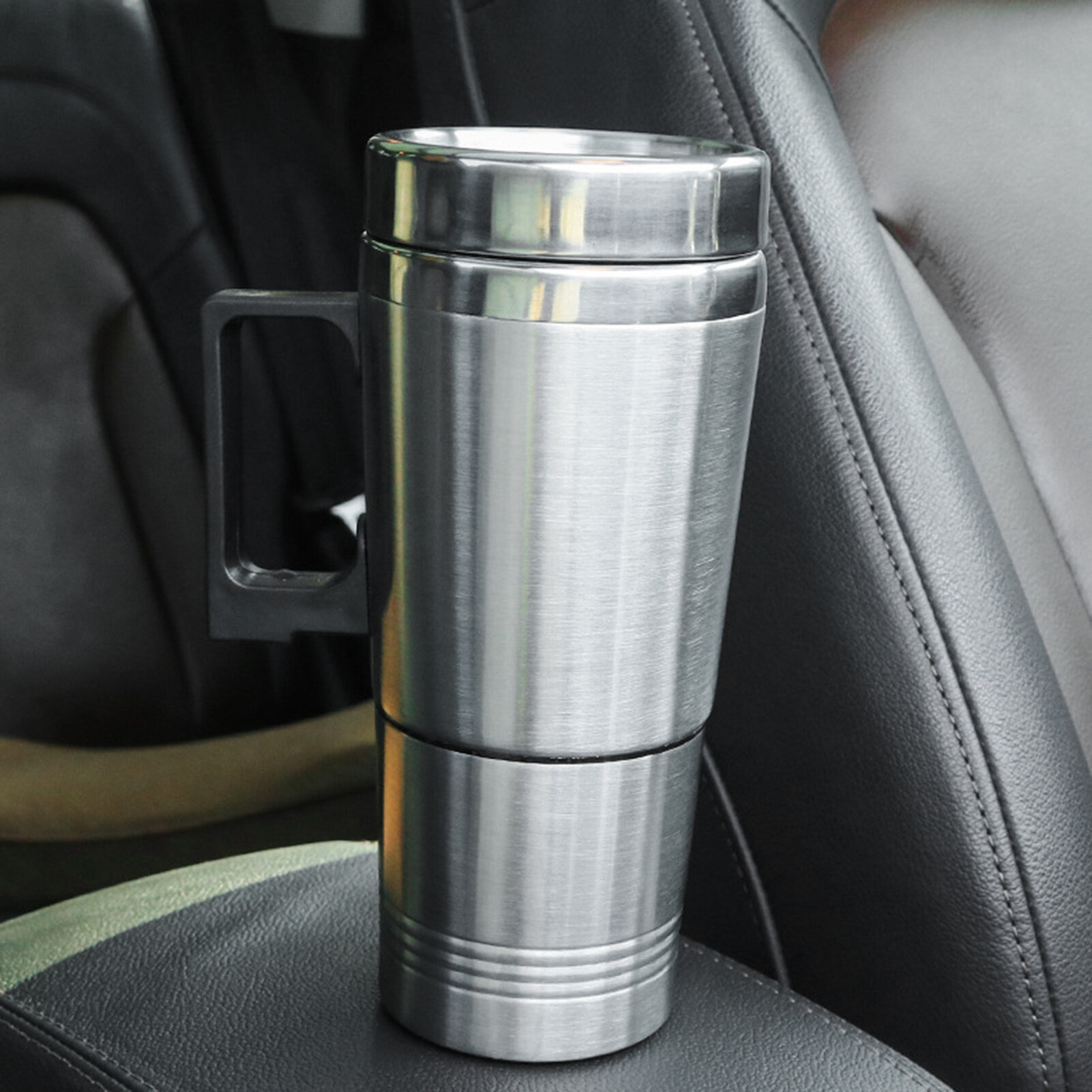Электрочайник для авто 300ML, 24В, сталь, прикуриватель