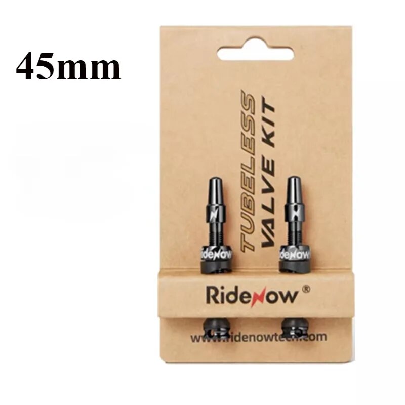 Велосипедный Клапан Ridenow Presta 45/65/85 Мм, Бескамерный, Из Алюминиевого Сплава, Анодированный, Для Шоссейного MTB