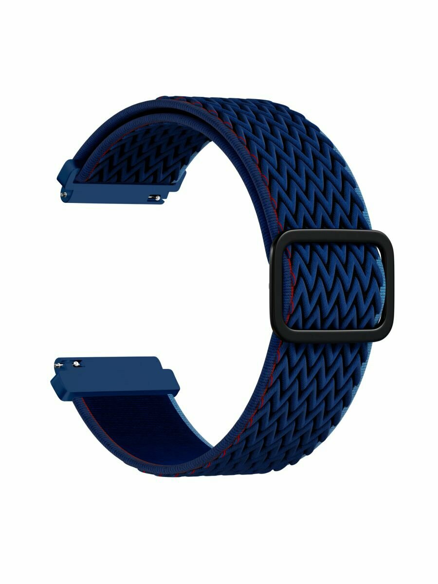 Универсальный нейлоновый ремешок Caweon Reflex для часов 20 мм DSN-11-20-BL Dark blue