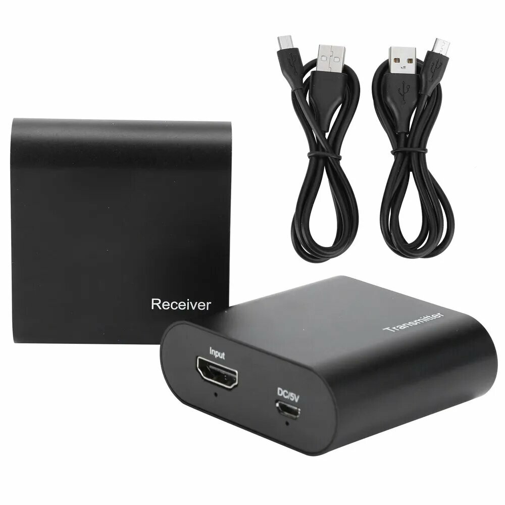 Одиночный сетевой удлинитель HDMI длиной 60 м