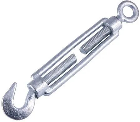 Талреп М20 крюк-кольцо DIN 1480 оцинкованный (1 шт.) для жесткой фиксации грузов крепком