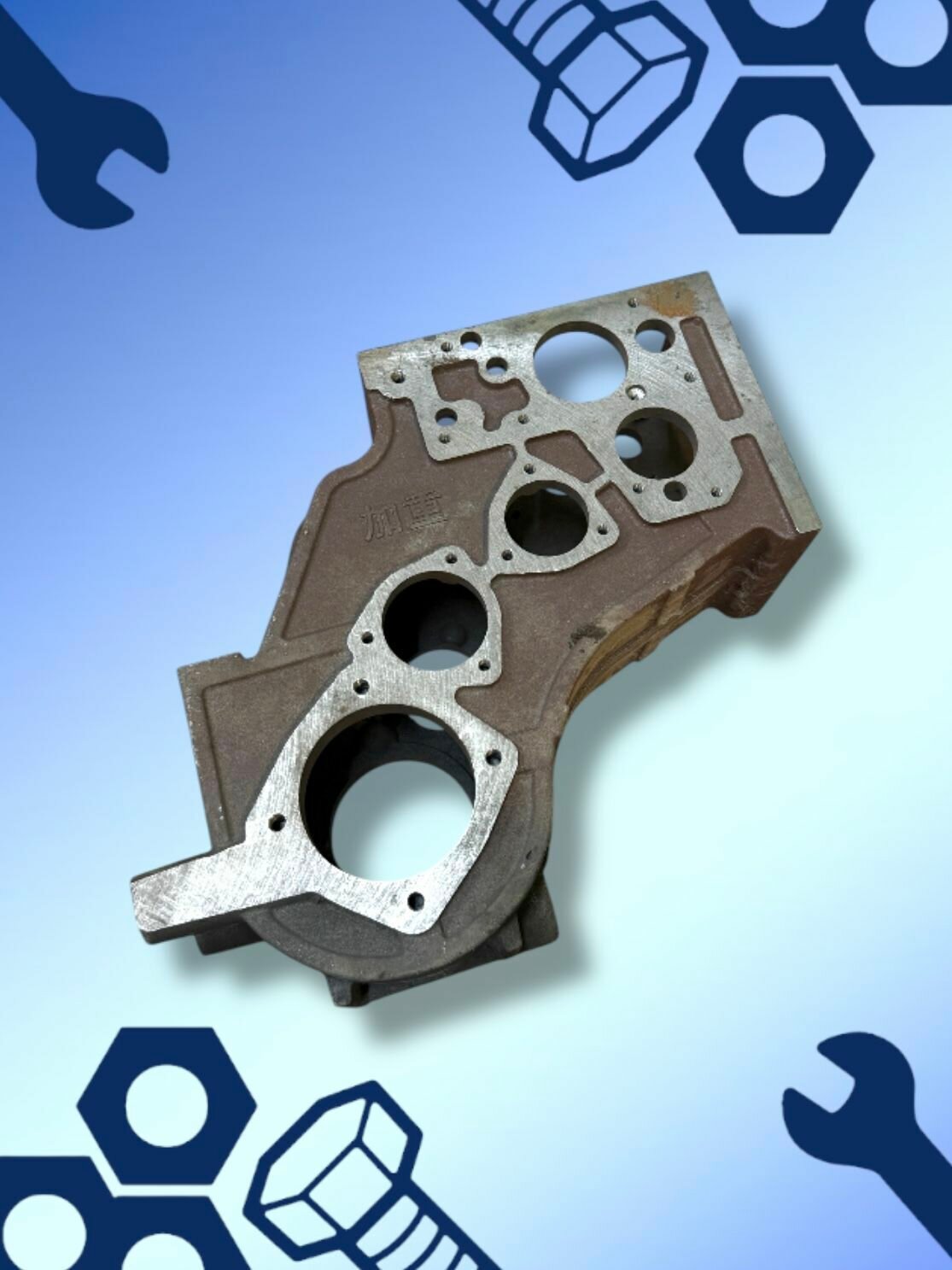 Корпус коробки передач (на 5 болтов) мототрактора