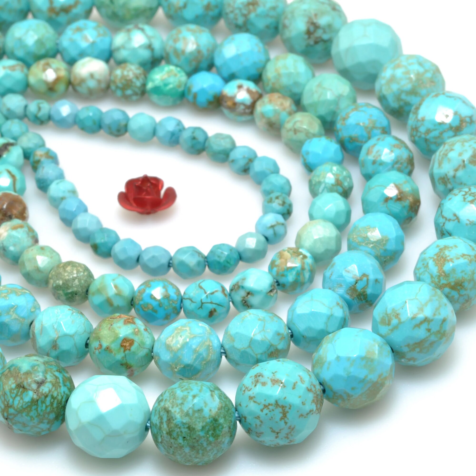 Голубые бирюзы, натуральные бриллианты, россыпью, драгоценные камни, для изготовления ювелирных изделий, Diy браслет, ожерелье, дизайн