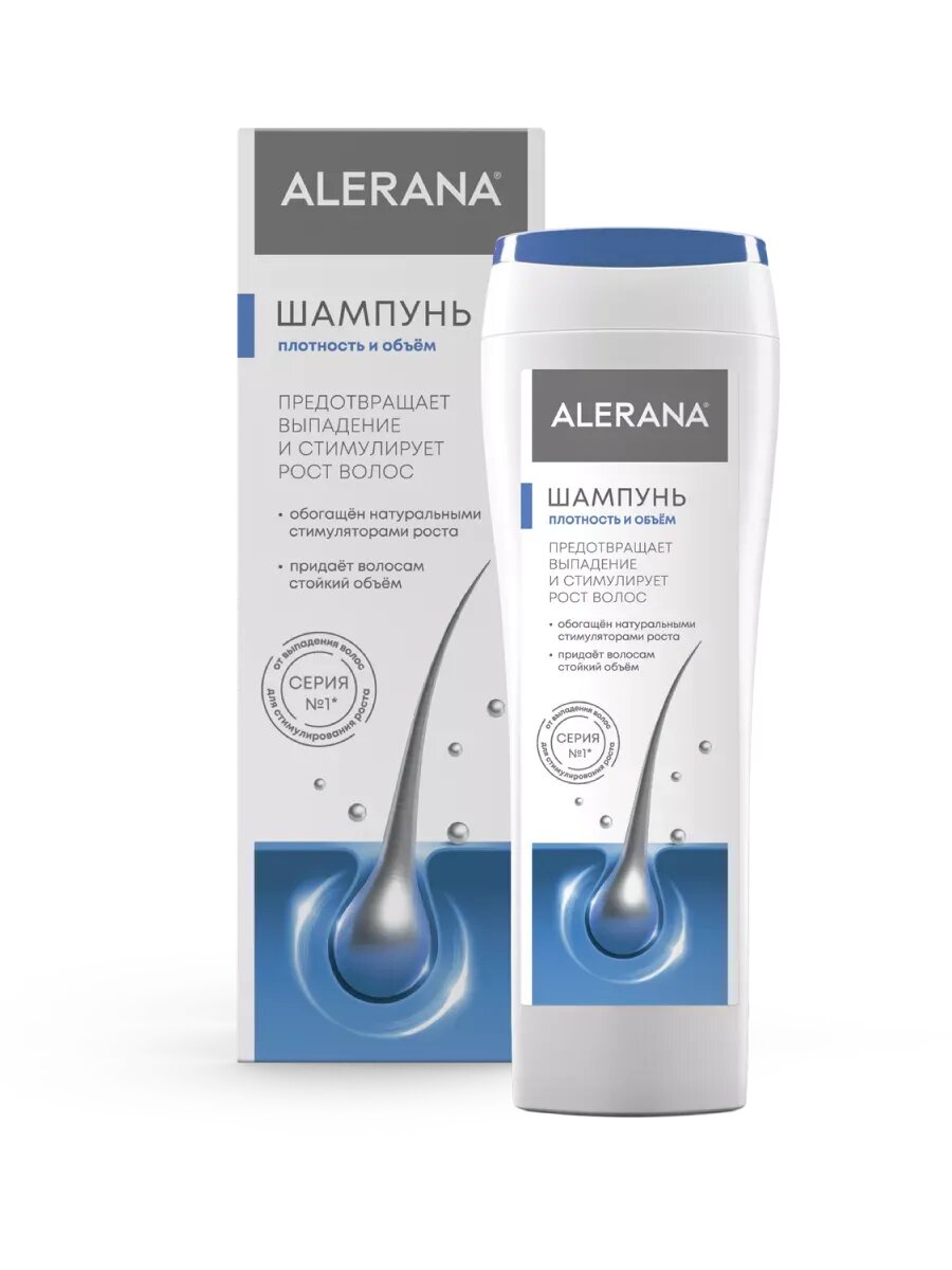 Алерана Плотность и Объем, шампунь, 250 мл