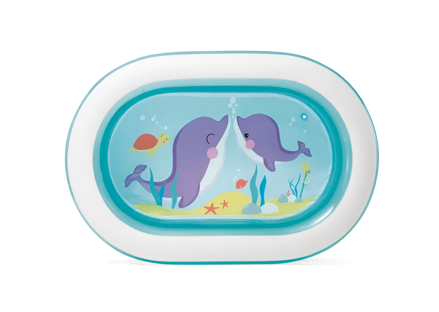 Бассейн надувной Мои морские друзья, 163х107х46см, от 3 лет, 57482 INTEX