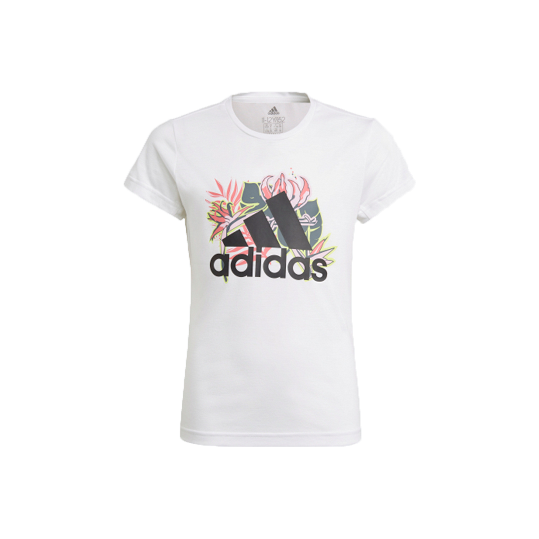 Майка adidas, размер 164, белый,