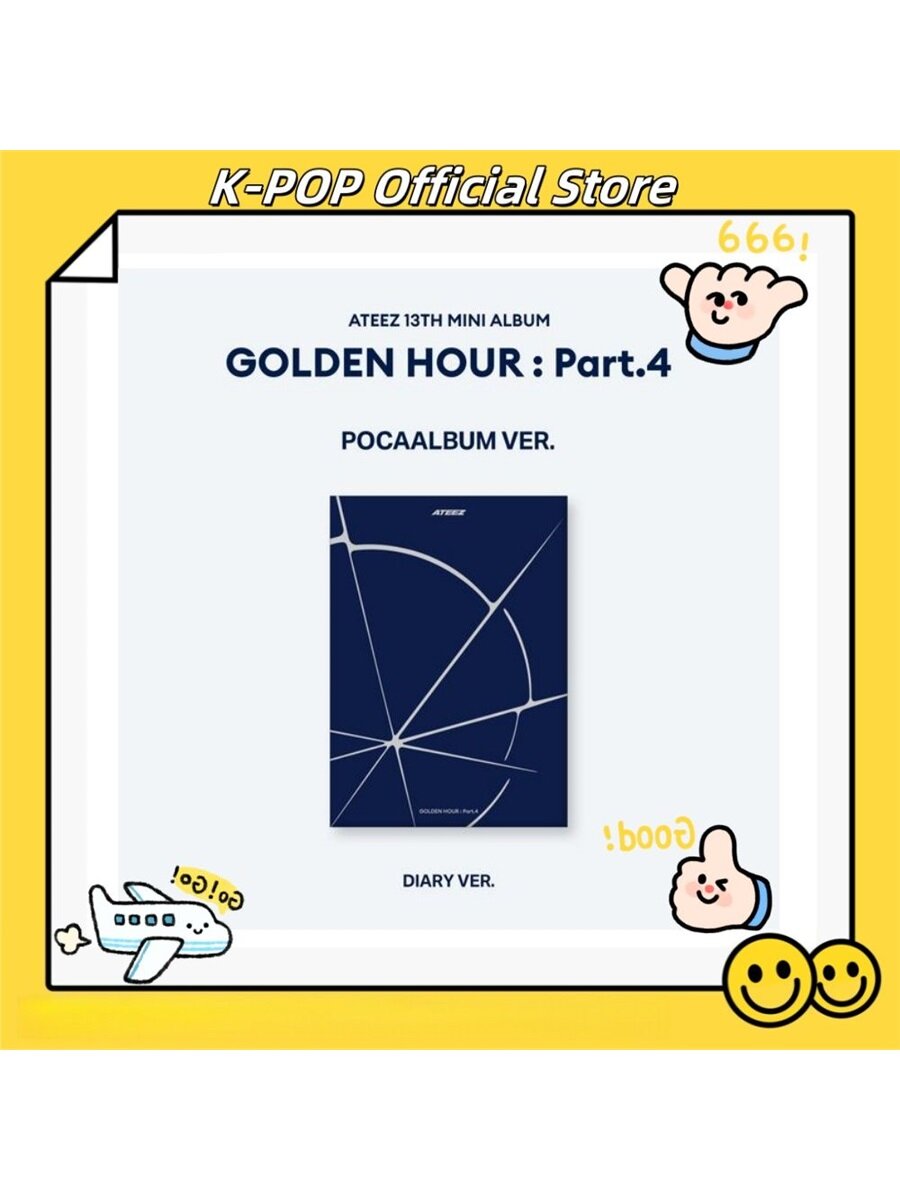 Альбомы ATEEZ - 13th Mini Album GOLDEN HOUR Part 4