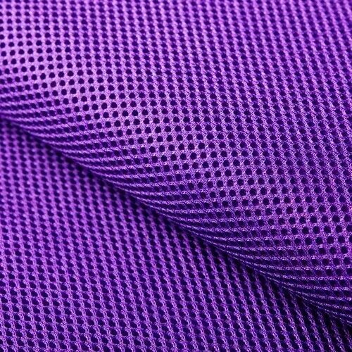 Meetee 3D утолщенная сетчатая ткань для чехлов 2 мм Фиолетовый, 100x150cm, 52