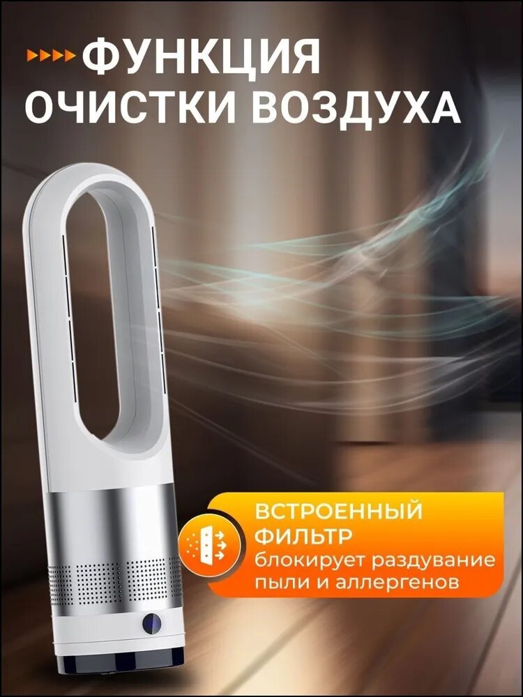 Тепловентилятор / Тепловентилятор напольный / Обогреватель для дома — фото 1