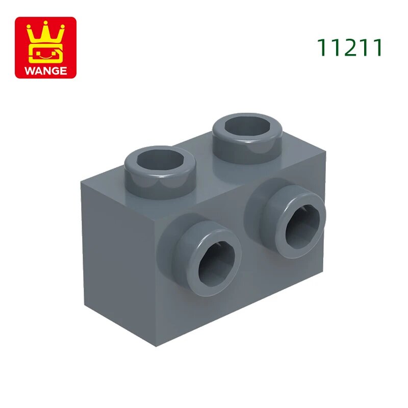 Wange блоки для сборки 11211 цветные Серый, 73. Dark Bluish Gray