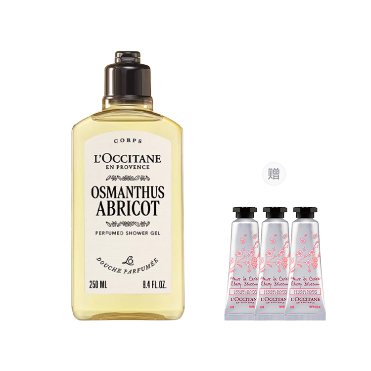 Гель для душа женский LOCCITANE Cloud Laurel, увлажняющий с контролем масла repairing