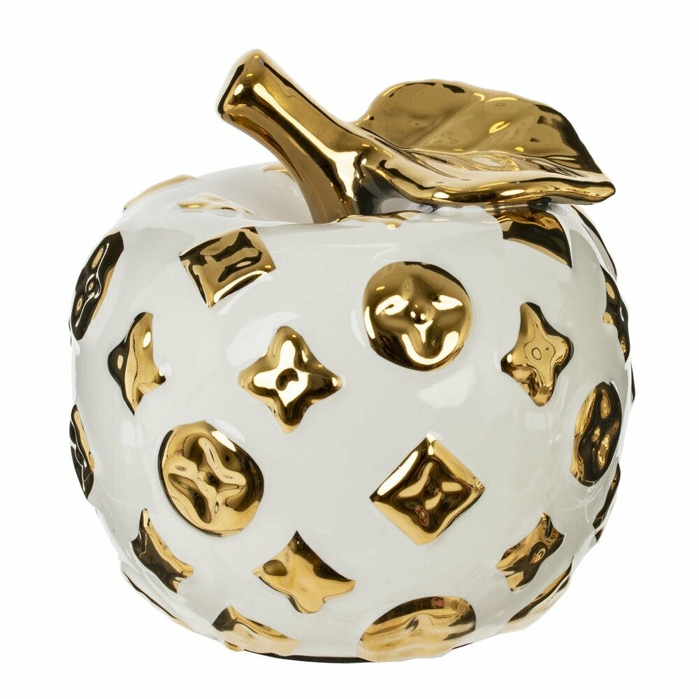 Фигурка декоративная Яблоко, 12х12х14 см KSM-819224