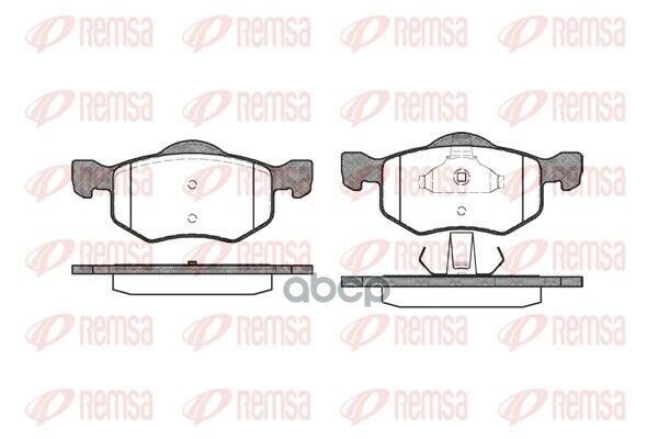 Колодки торм. пер. FORD Maverick 2,0-16v/2,3-16v/3,0-24v 02/01->, MAZDA Tribute 2,0/3,0-24v 03/00-> Remsa арт. 0802.00