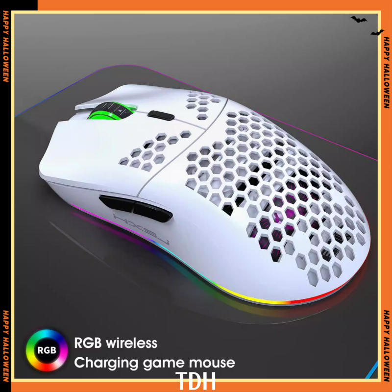 HXSJ-J900 Мышка беспроводная игровая с подсветкой для пк