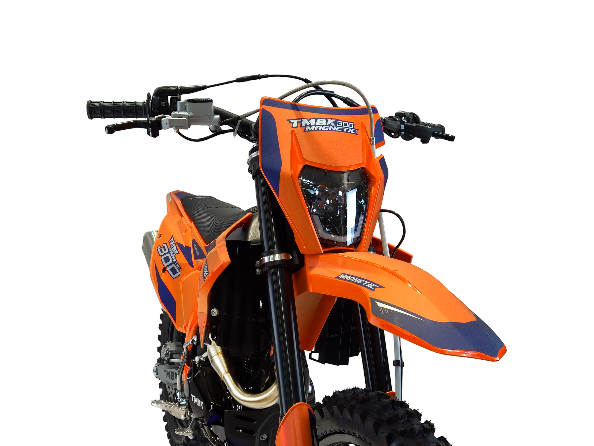 Мотоцикл TMBK PR300 Magnetic, эндуро, 300 куб, максимальная скорость 120 км/ч, оранжевый