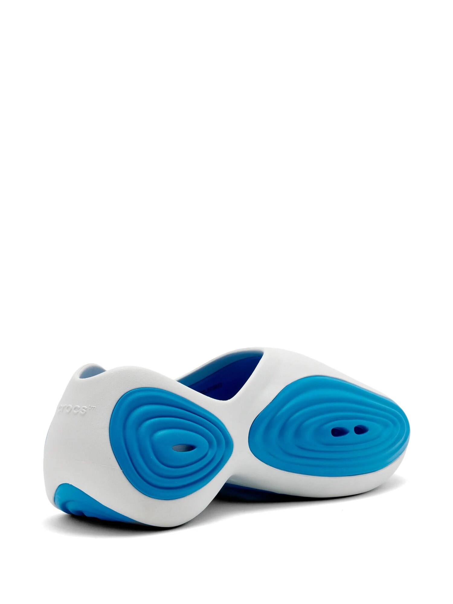 Кроссовки Crocs, размер 11 UK, бежевый/белый — фото 1
