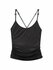 Топ Pinko Ruched eyelet-embellished top, размер S, black/black