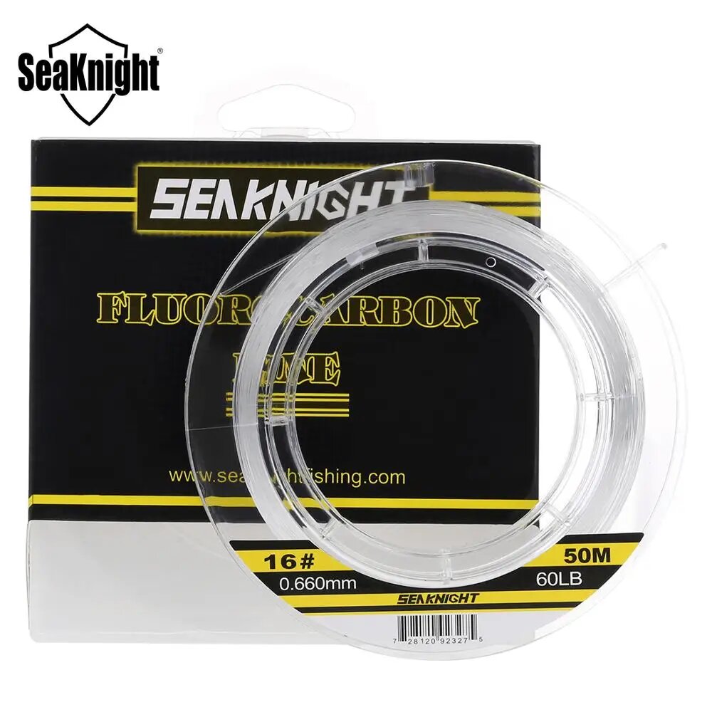 SeaKnight углеродная леска для карпа 100м, 25lb, 0.40mm
