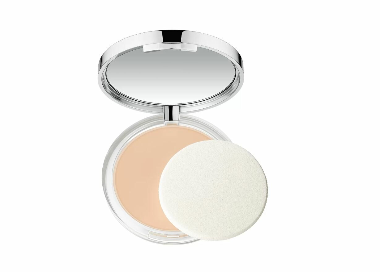 CLINIQUE Легкая компактная пудра с антиоксидантами Almost Powder Makeup SPF 15, № 01 Fair, 10 г