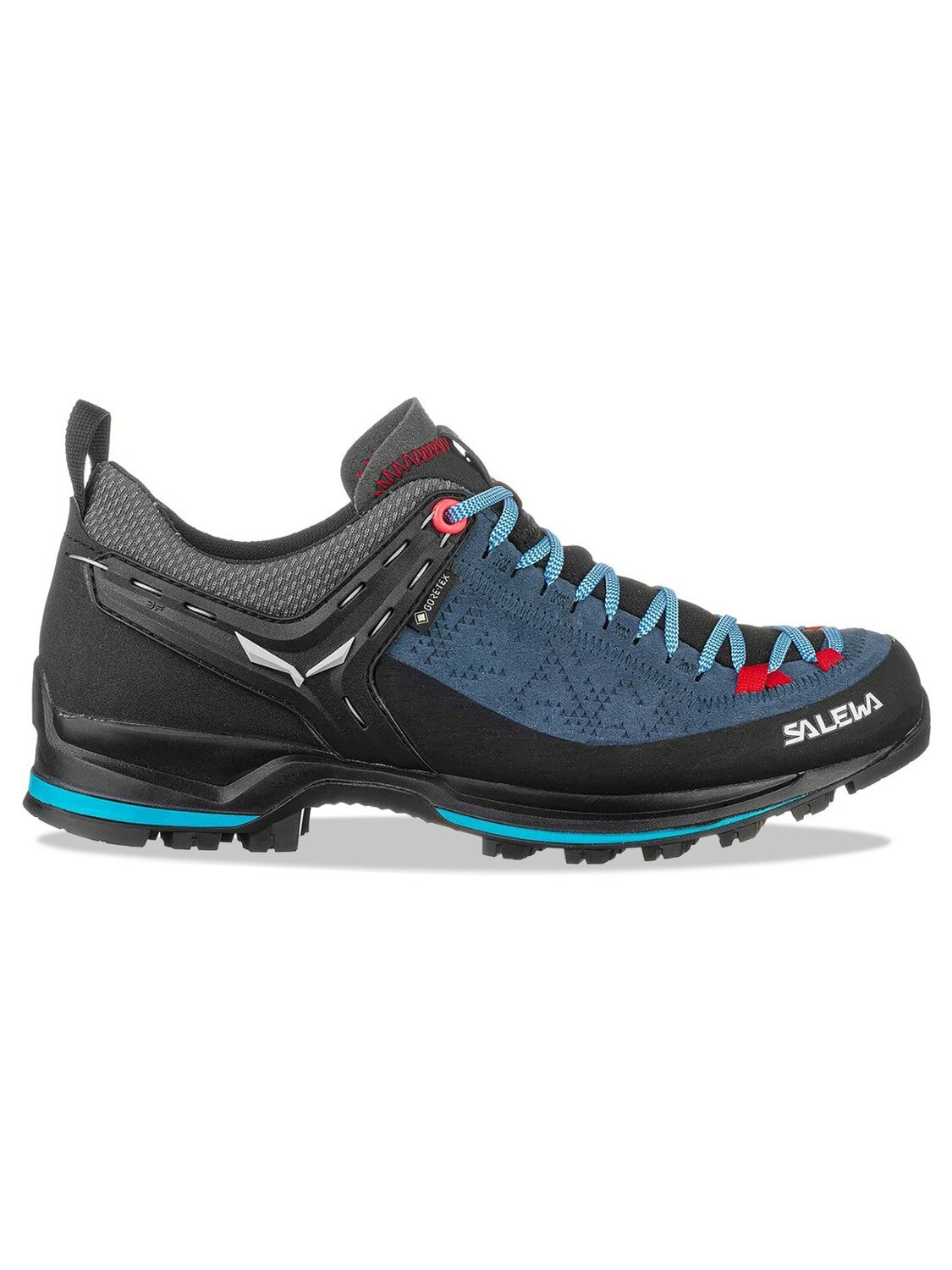 Ботинки Ботинки Salewa WS MTN Trainer 2 GTX 2024 (Dark Denim/Fluo Coral UK: 5,5)