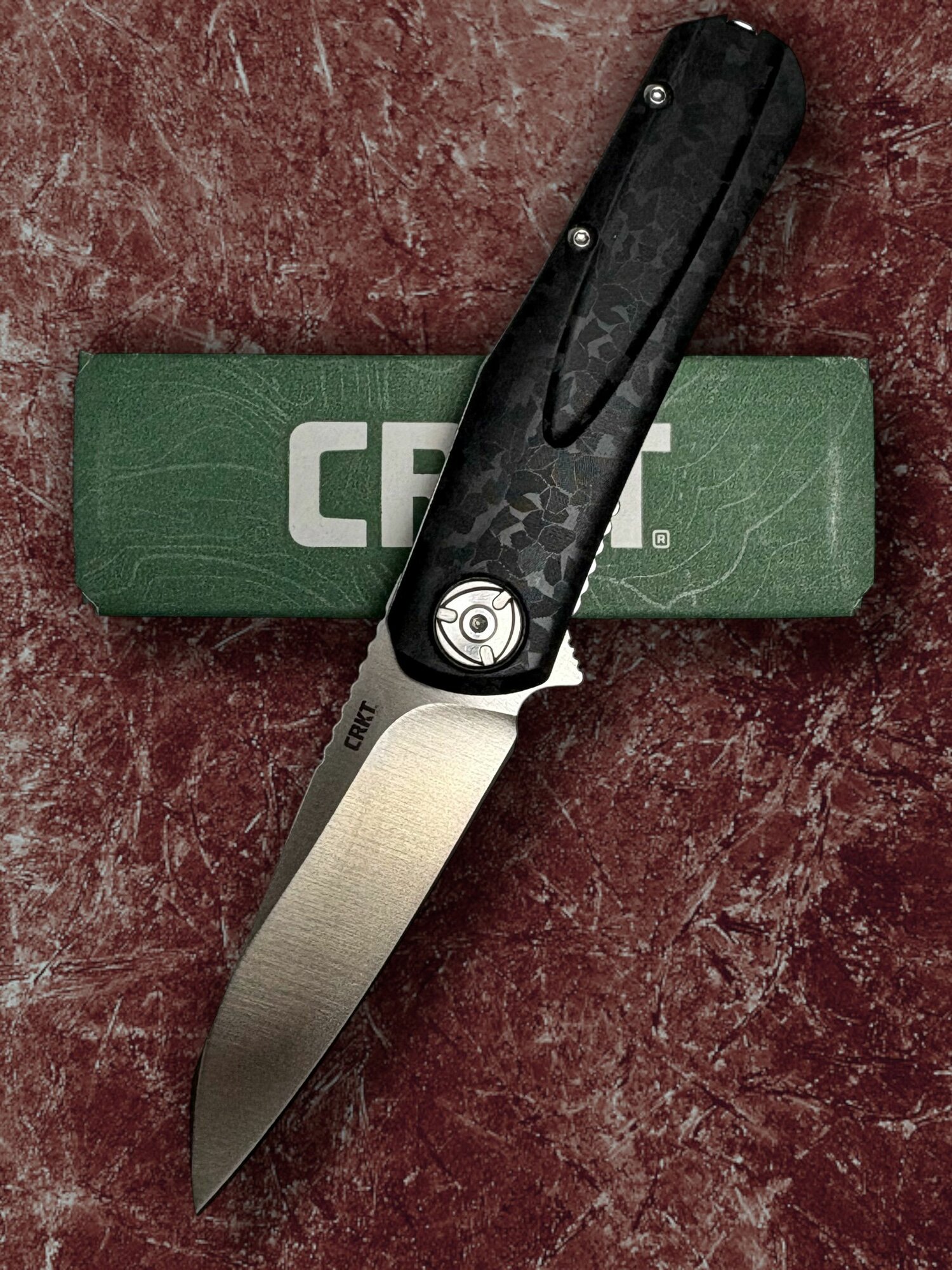 Складной нож CRKT Mah-Hawk Assisted Black, 6535
