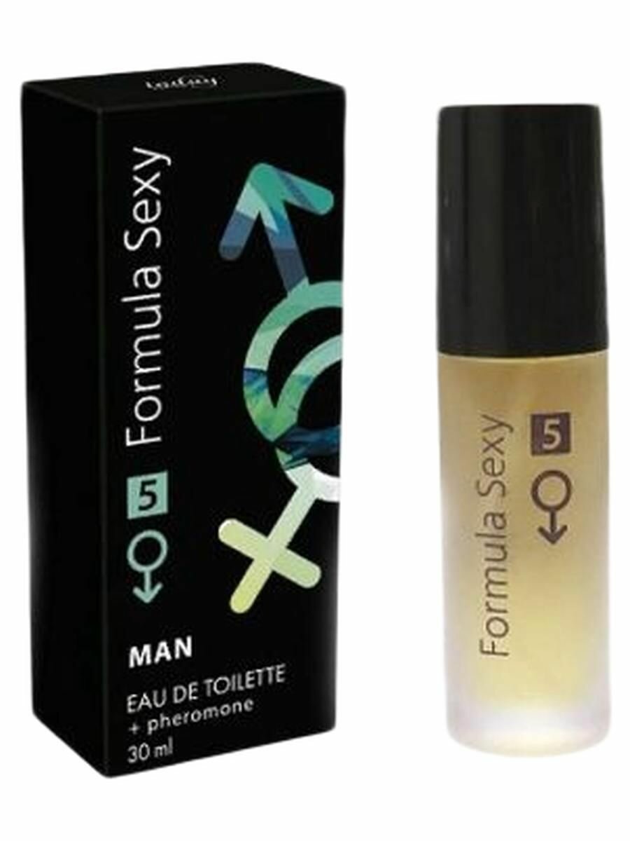 Today Parfum Мужская туалетная вода Formula Sexy № 5 с феромонами, 30 мл