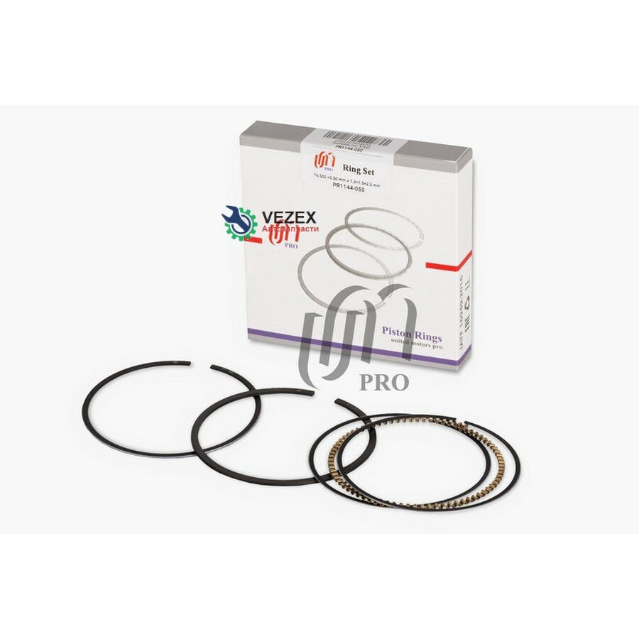 UMPRO PR1144050 кольца поршневые! 0.50\ VW Golf 1.6 AEA/AEE 94>